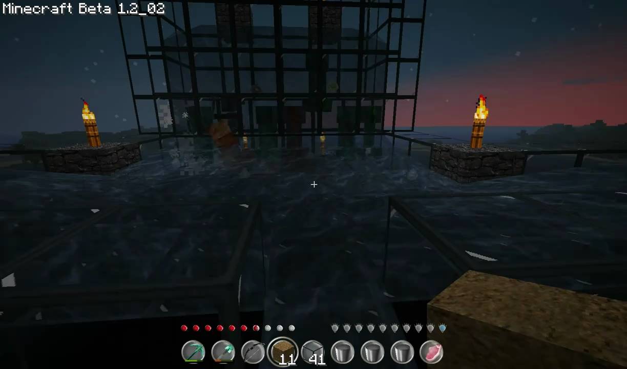 Minecraft Tutorial : How to Build a Monster Drowner/Collector - YouTube