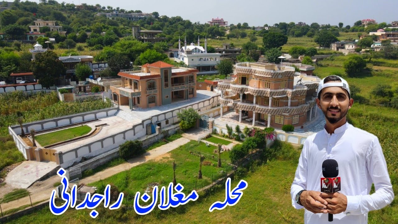 Mahala Mughalan Rajdani District Kotli | Most Beautiful village Drone ...