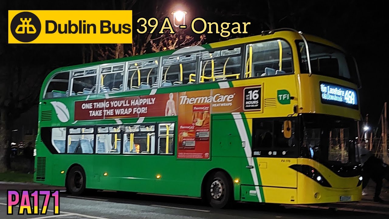 Dublin Bus Ride #276: Alexander-Dennis Cummins Enviro 400ER PA171 ...