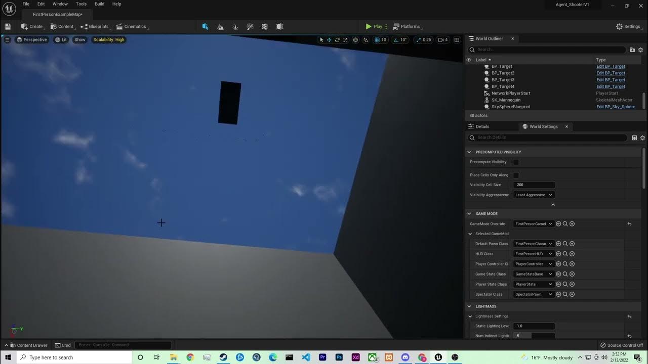 First Person Character Falling Through Map in Unreal Engine 5 Fix (Player Start Issue) - YouTube