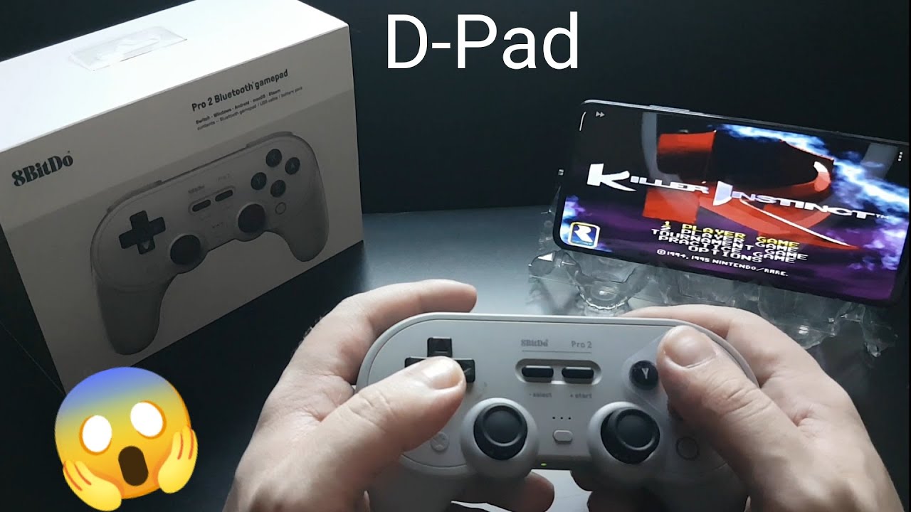 8BitDo Pro 2 teste D-pad (Killer instinct) - YouTube