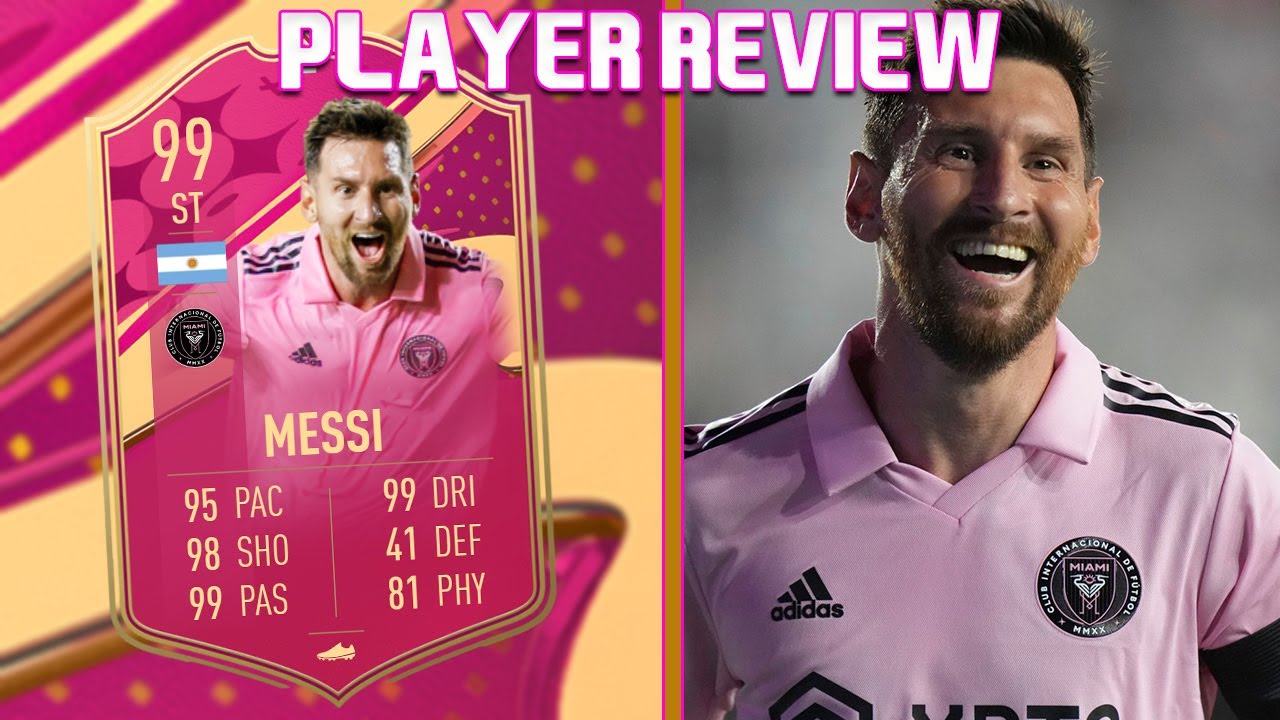 🐐 99 PREMIUM FUTTIES MESSI PLAYER REVIEW! FIFA 23 ULTIMATE TEAM - YouTube
