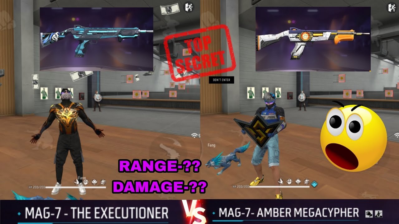 •MAG-7 - THE EXECUTIONER 🆚 •MAG-7 - AMBER MEGACYPHER || ABILITY TEST ...