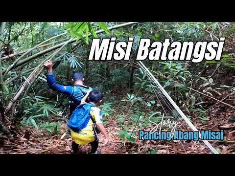 Mancing ikan Tengas di Batangsi