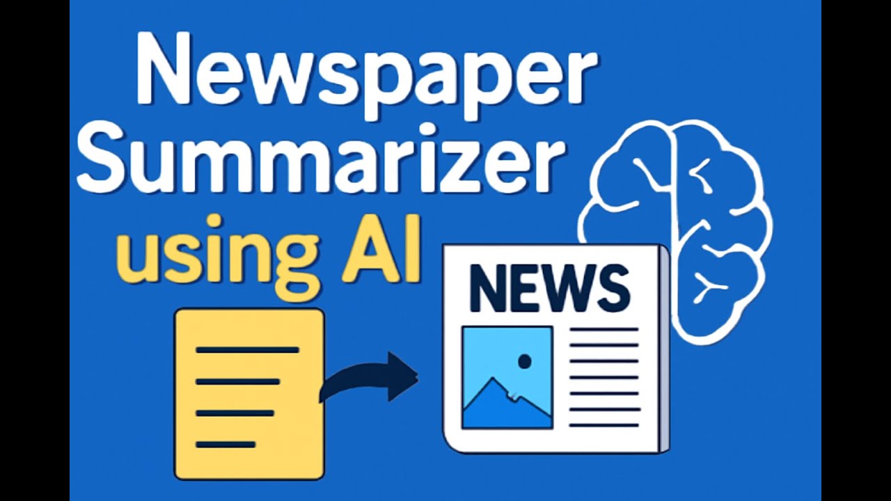 Newspaper summarizer using Browseruse Package - YouTube