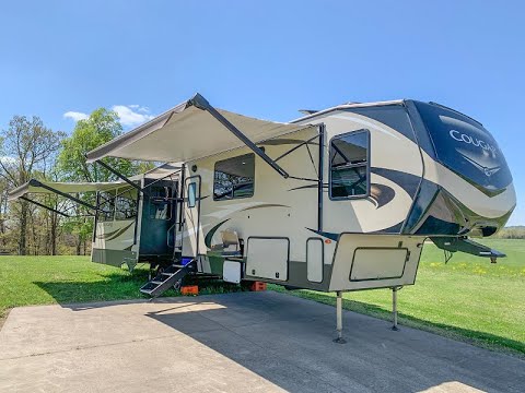 2019 Keystone Cougar 368MBi Quad-Slide 5th Wheel Walk-Around Tutorial ...