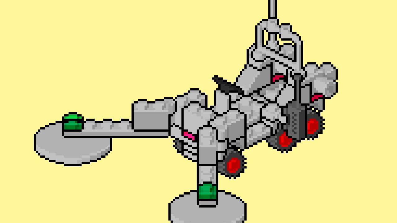 LEGO instructions pixel art movie: 6841 Mineral Detector - YouTube