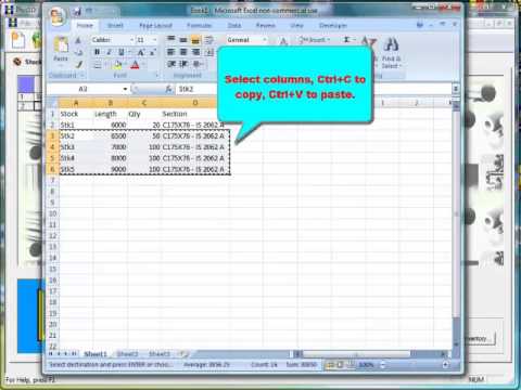 PLUS 1D Working with tables - YouTube