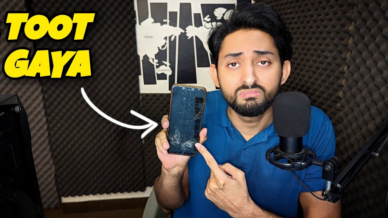 EMERGENCY VLOG! | MOBILE SCREEN TOOT GAYA | THE NOOB VLOG - YouTube
