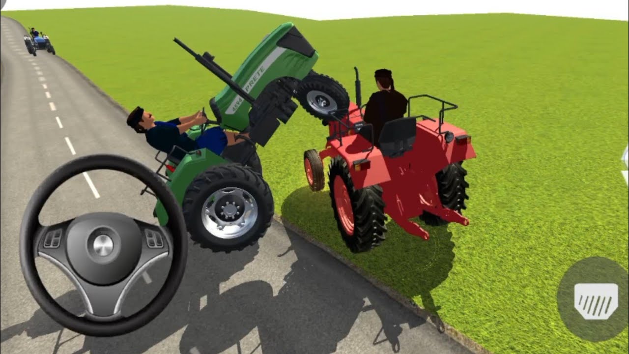 tractor driving game l Indian tractor driving 3d game Android gameplay ...