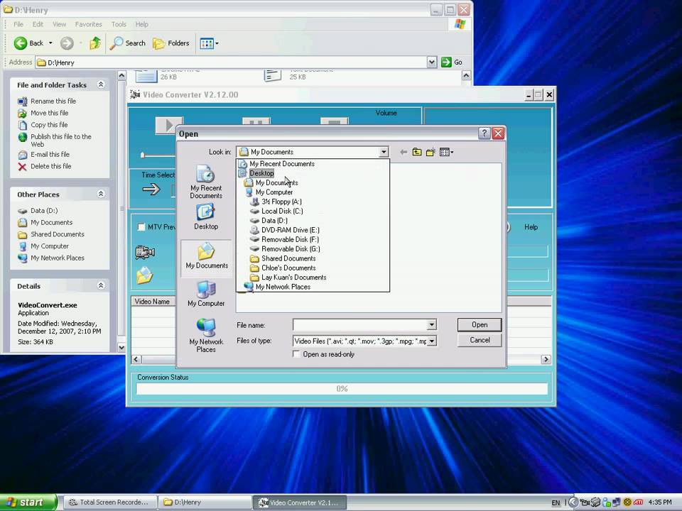 How to Convert Videos to the Coby MP4/MP3 Player - YouTube