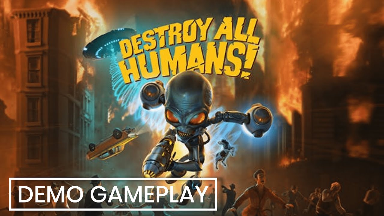 Destory All Humans Remake | DEMO Gameplay ! - YouTube