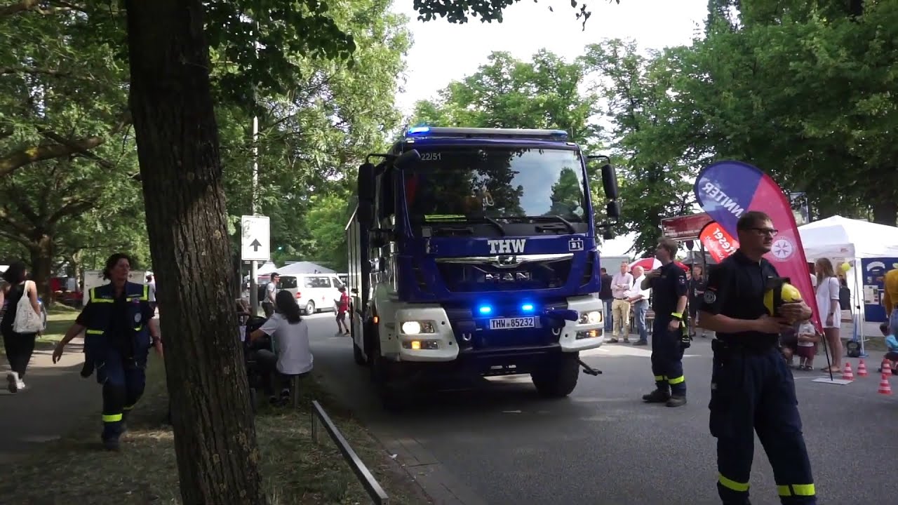 [Tag der Niedersachsen] GKW THW OV Rinteln - YouTube