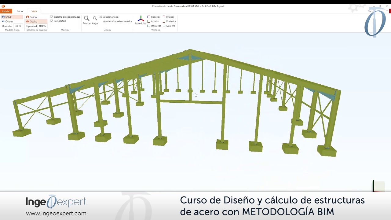 Curso de Diseño y cálculo de estructuras de acero con METODOLOGIA BIM ...
