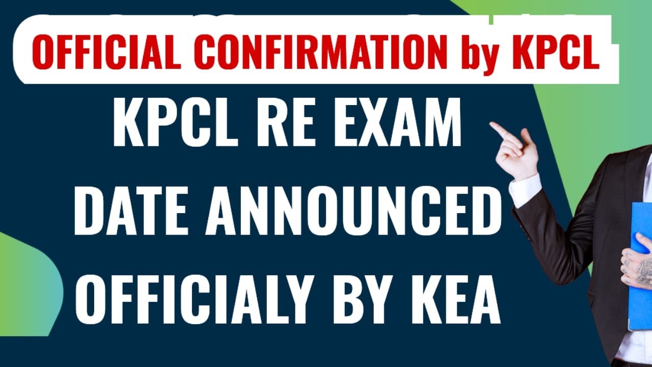 KPCL RE EXAM DATE ANNOUNCED | Useful for all AE / JE /CHEMIST ...