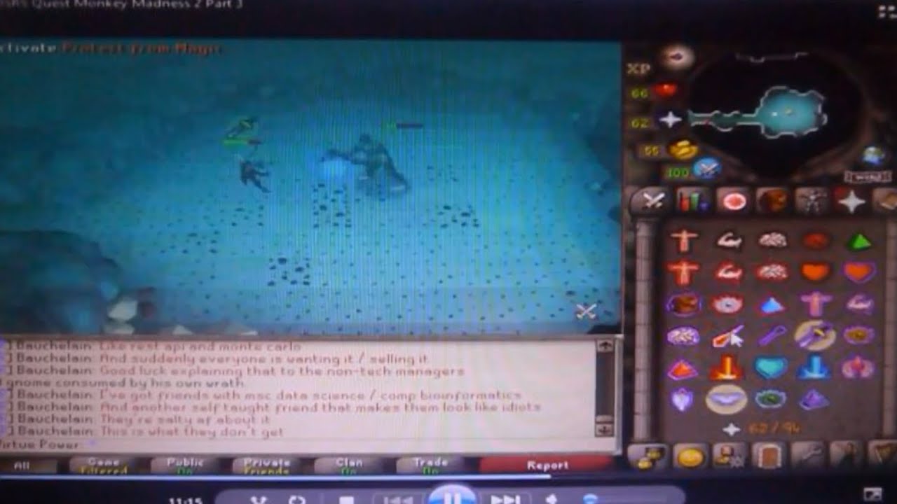 Old School Runescape Ep.155 - Monkey Madness 2 Part 5 - YouTube