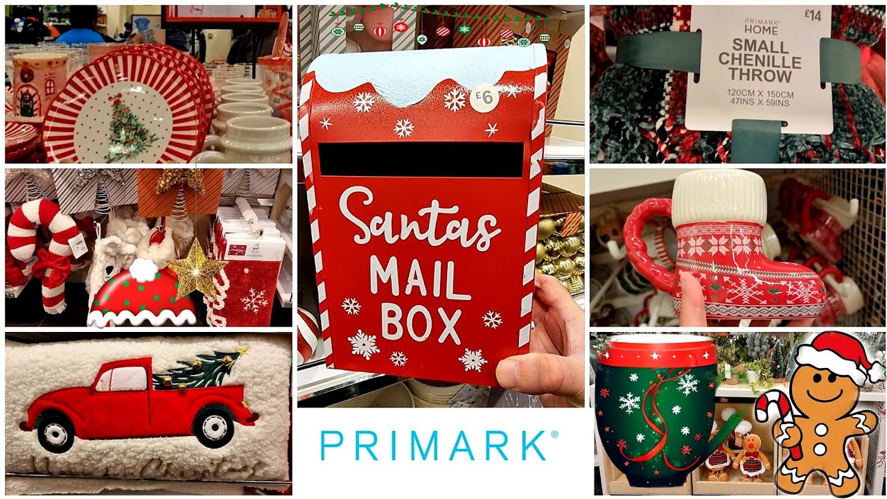 Primark Christmas Home Haul | Decorations & Gift Ideas 2024 - YouTube