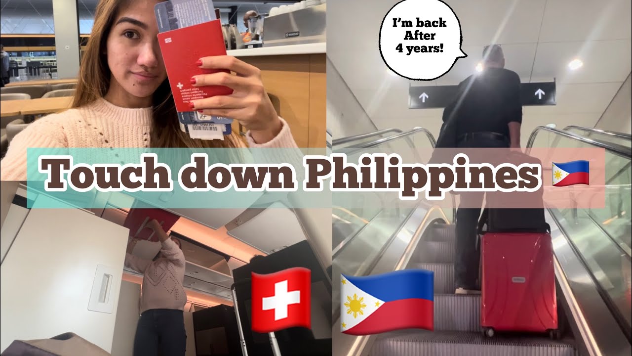 PAUWE NA KAMI NG PINAS! AFTER 4 YEARS NAKA BALIK NA SYA NG PINAS! SWISS ...