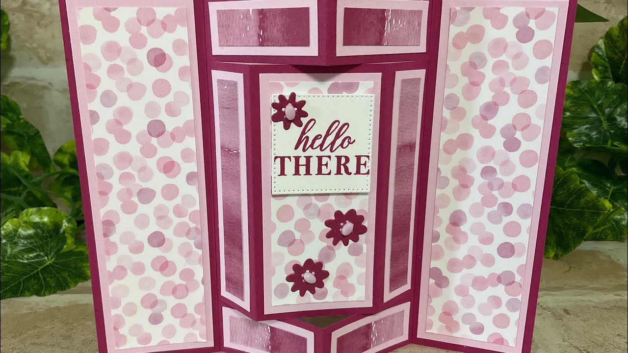 Shutter Fold Card - YouTube