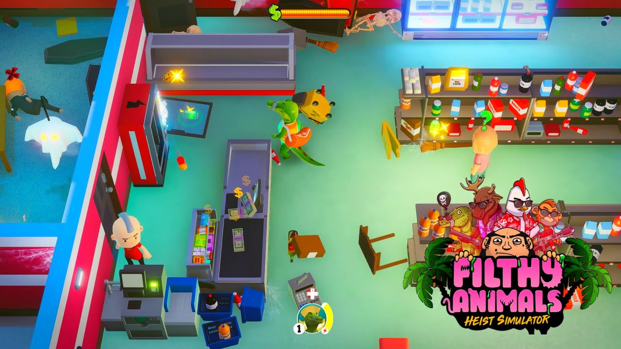 Steal and Wreck in this Chaotic Mutant Animals Heist Game | Filthy ...