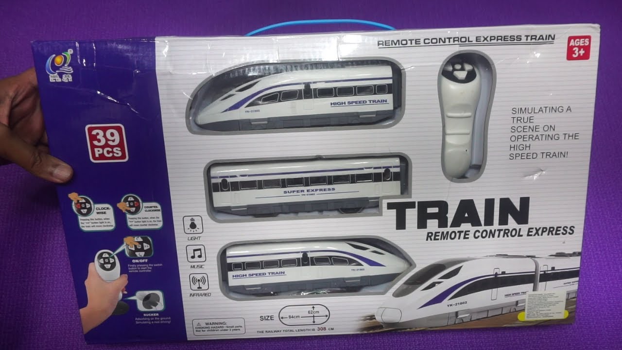 RC High Speed Metro Train Must try it !!! - YouTube