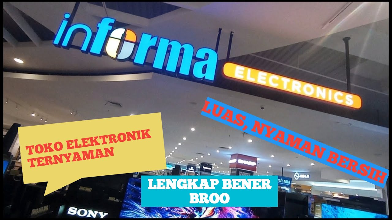 New konsep| INFORMA ELECTRONICS IBCC BANDUNG - YouTube