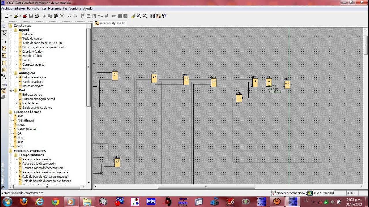 ascensor logosoft 9 pisos - YouTube