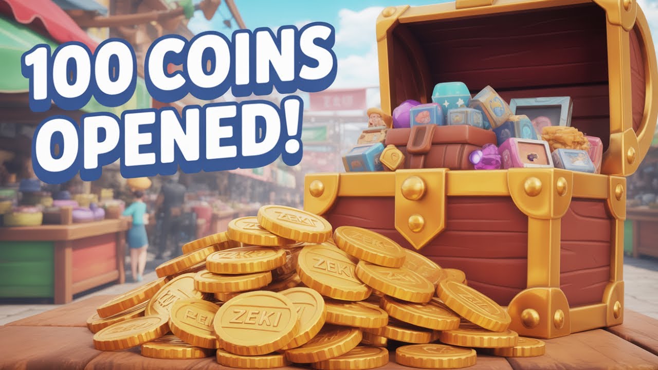 I Tried Opening 100 Zeki Coins and THIS Happened! - YouTube