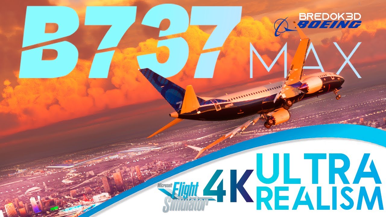 ULTRA REALISM 4K B737max MORNING LANDING | CINEMATIC MSFS - YouTube