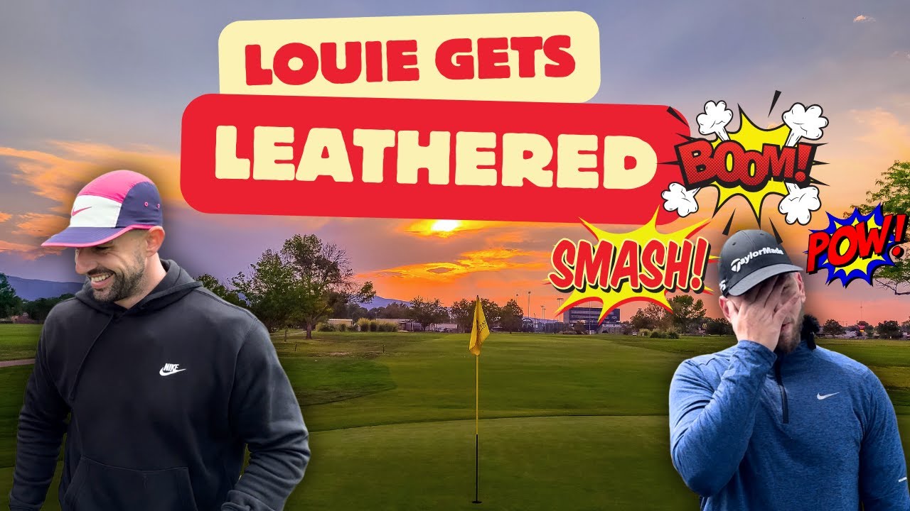 Louie gets leathered on Werneth low golf club.. THE COMEBACK IS ON ...