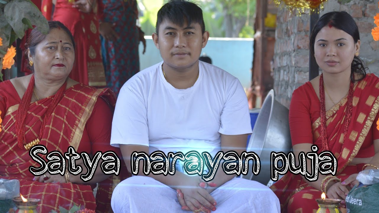 Traditional Newari Cultural Puja ||SATYANARYAN PUJA || - YouTube