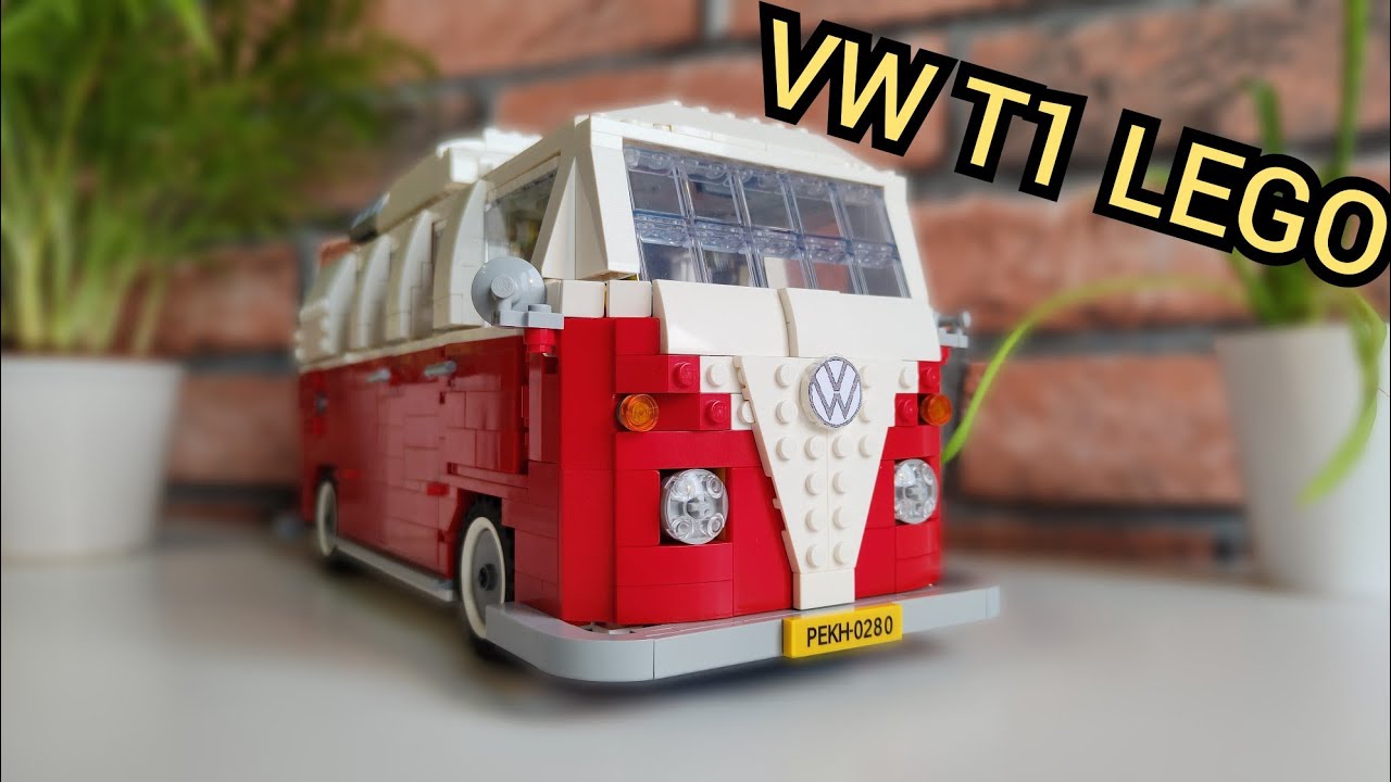 LEGO Volkswagen T1 Campervan MOC - YouTube