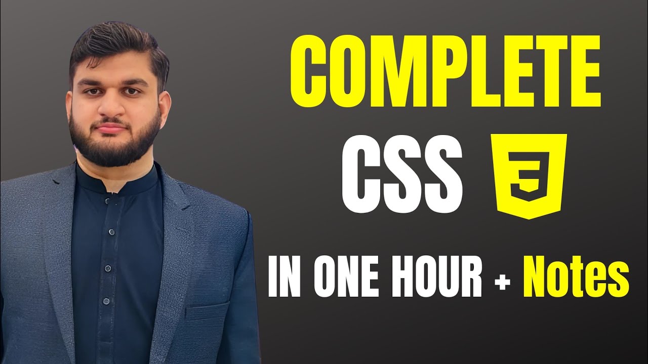 Ultimate CSS Crash Course | Master CSS in One Shot for Beginners - YouTube