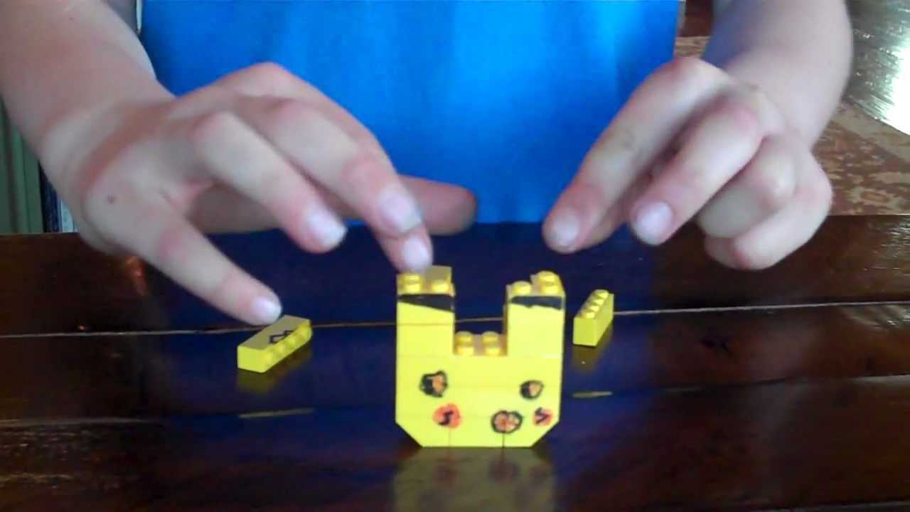 How to make Lego Pokemon - Pikachu and Samurott - YouTube