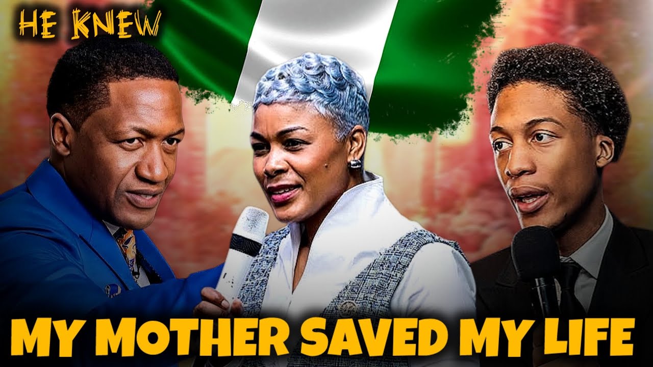 Uebert Angel Jr tells how his mother Bebe Angel saved his life during ...