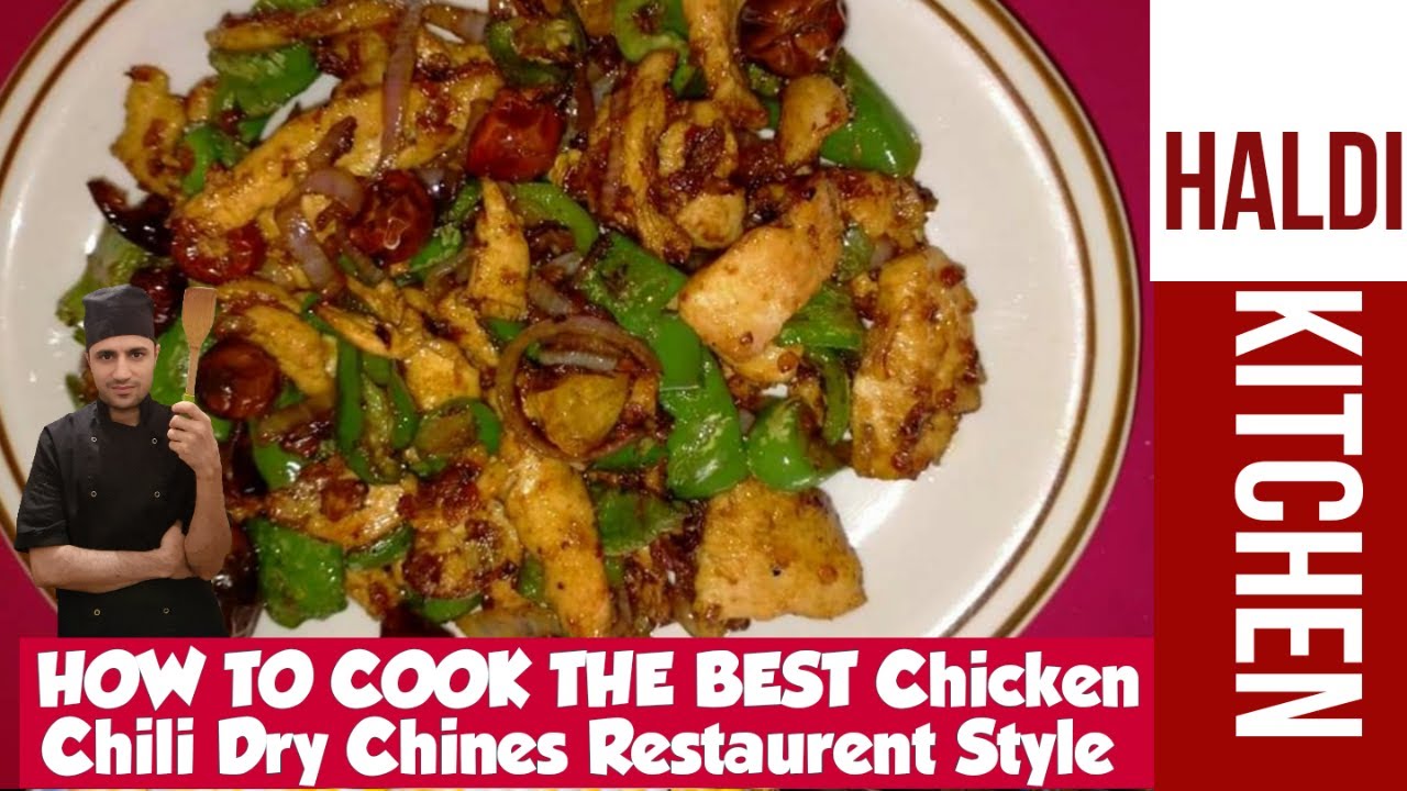 Chicken Chili Dry | Pakistani Flavored Chinese | Haldi Kitchen - YouTube
