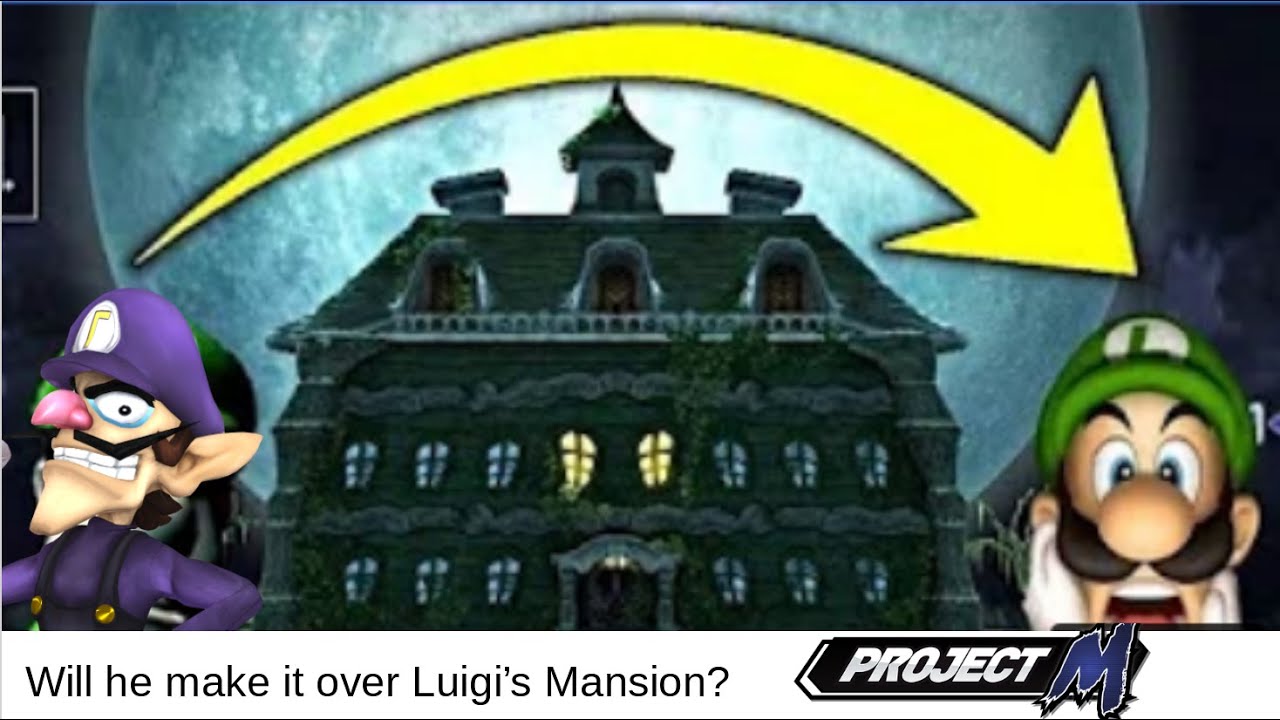 Can Waluigi jump over Luigi’s Mansion? (Project M) - YouTube