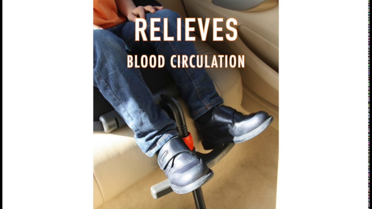 FOOTUP® Car Seat Footrest - YouTube