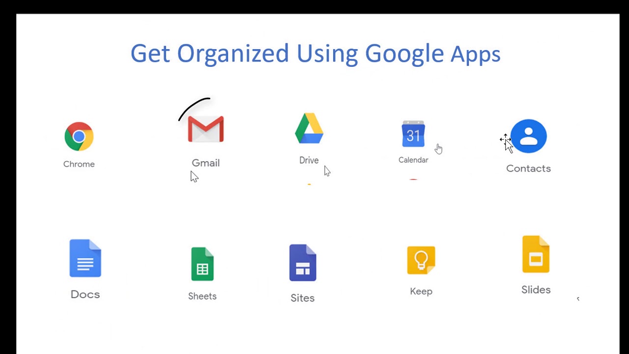 Get Organized Using Google Apps - YouTube