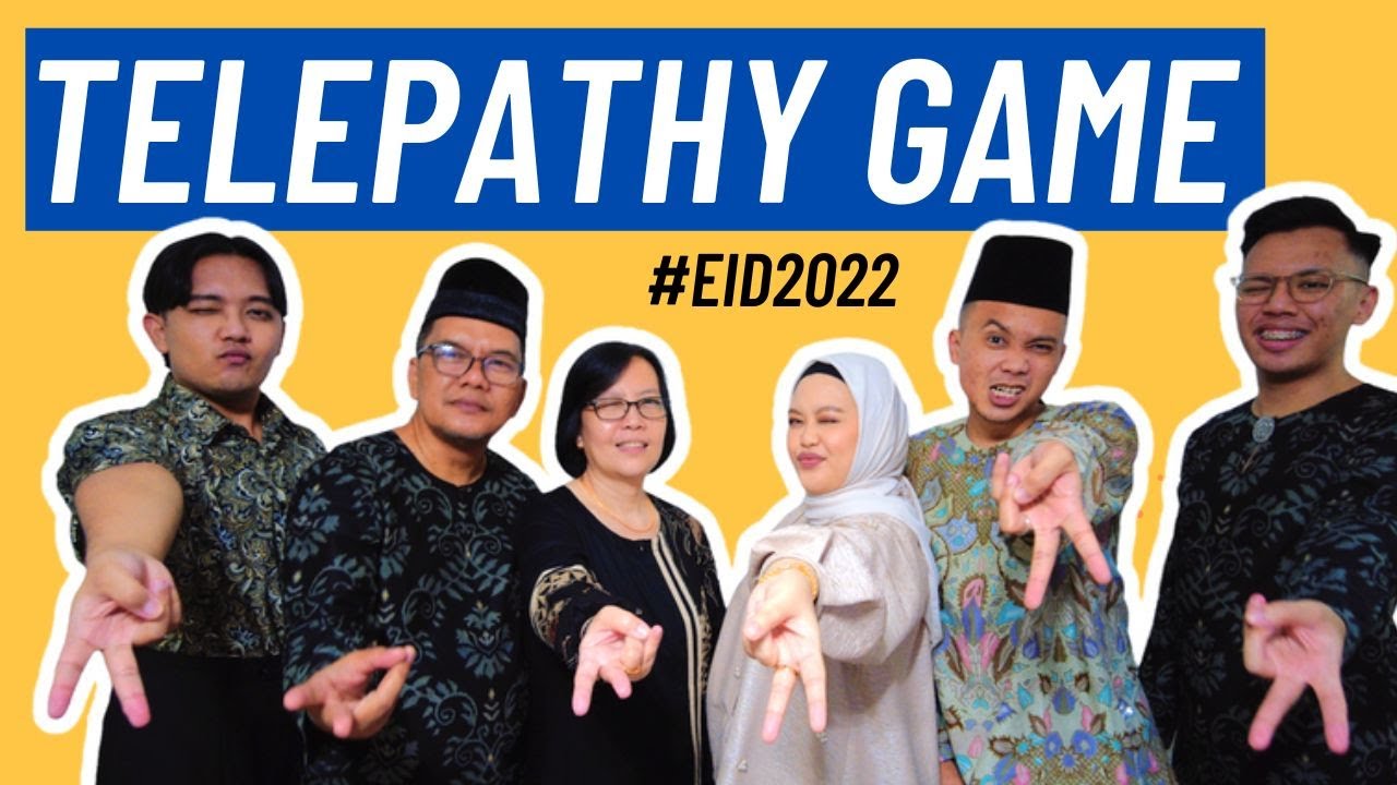 Telepathy Game (from Running Man) Gone Wrong lol | Eid 2022 - YouTube
