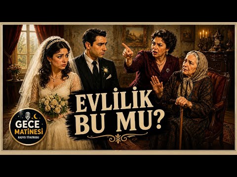 GECE MATİNESİ RADYO TİYATROSU | TAKILAR VE EŞYALAR |AİLE