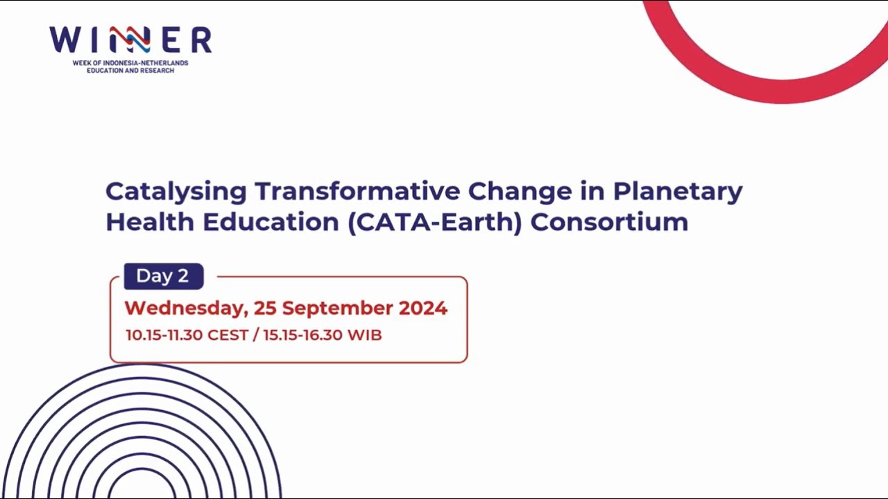 Catalysing Transformative Change in Planetary Health Education CATA ...