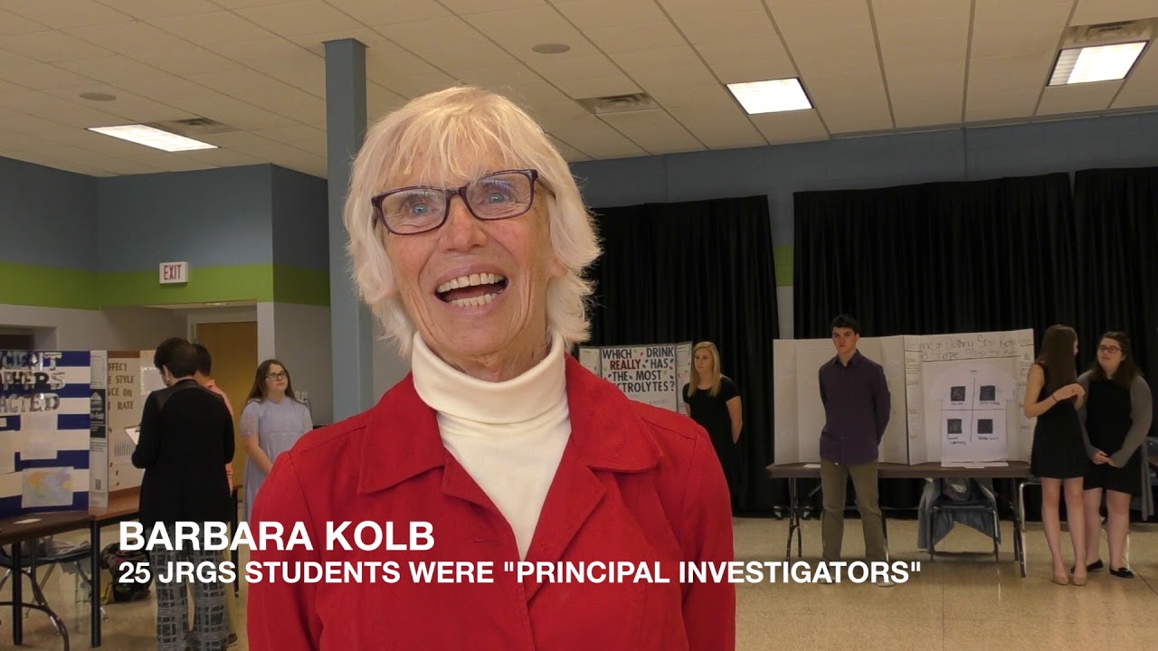 Barbara Kolb: JRGS Research Instructor Praises Class, Projects - YouTube
