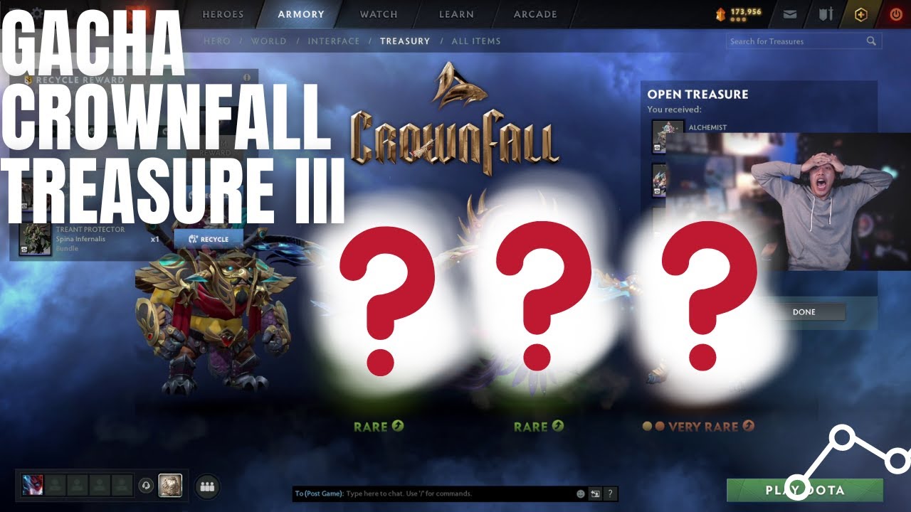 DAPETIN SEMUA ISI CROWNFALL TREASURE III - GACHA OPENING TREASURE ...