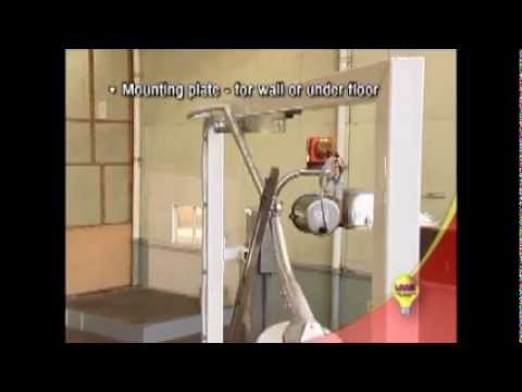 Light Mounting Systems Australia (LMS) - 041 Horizontal Swing Down - Light Pole, Light Bracket ...