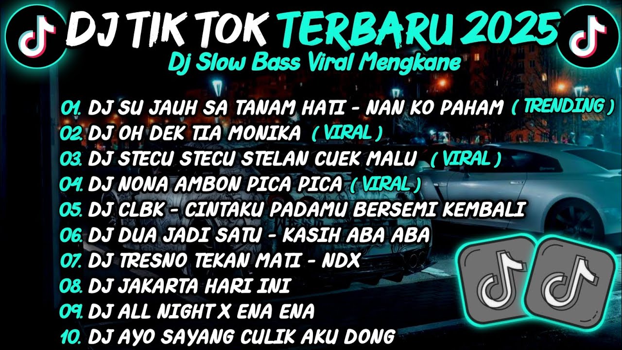 DJ TIK TOK TERBARU 2025🎵DJ SU JAUH SA TANAM HATI TAPI TRA HASIL - NAN ...