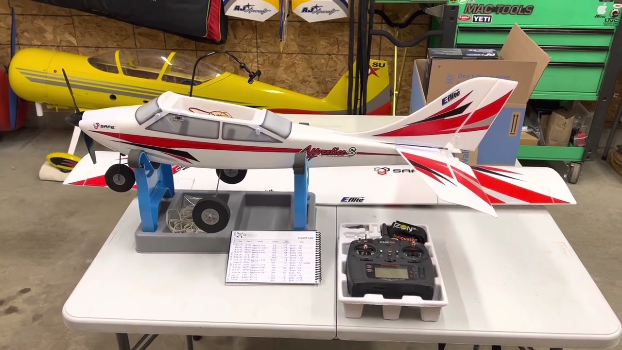 E-Flite Apprentice S15E 1.5m and spare parts Eflite RC plane - YouTube