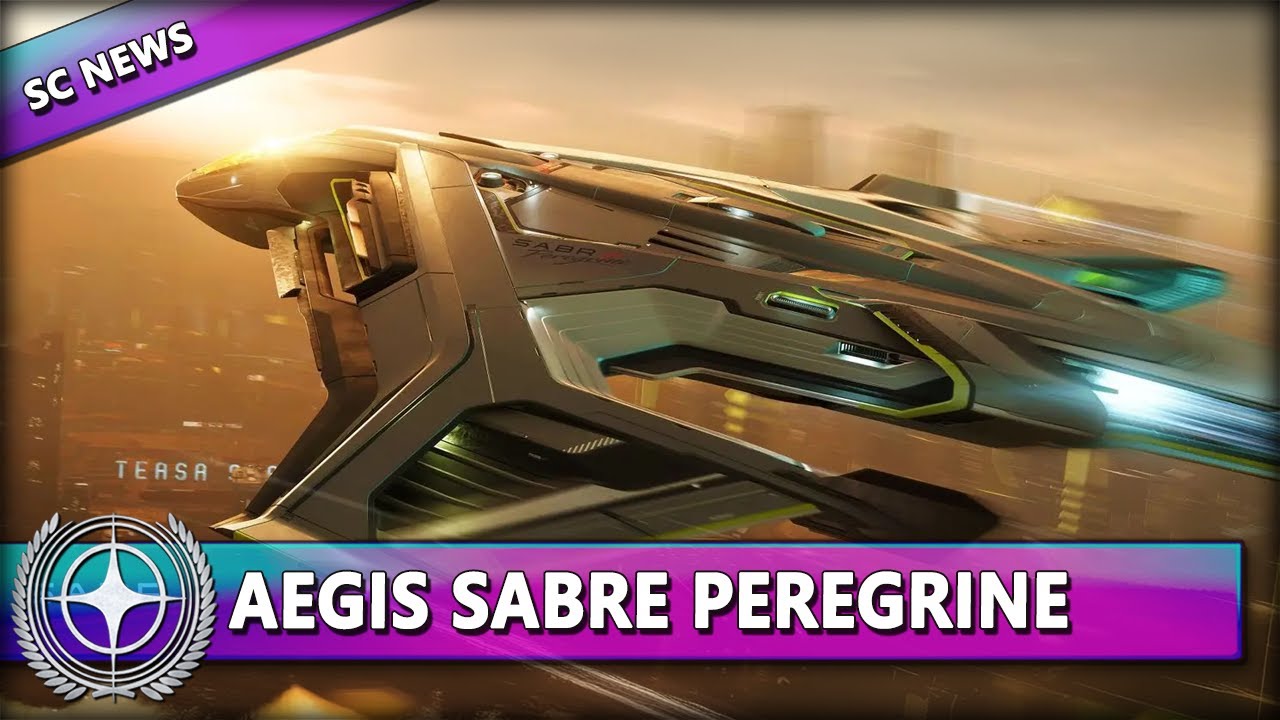 AEGIS SABRE PEREGRINE FLIGHTREADY ⭐ STAR CITIZEN NEWS [Alpha 3.24 ...
