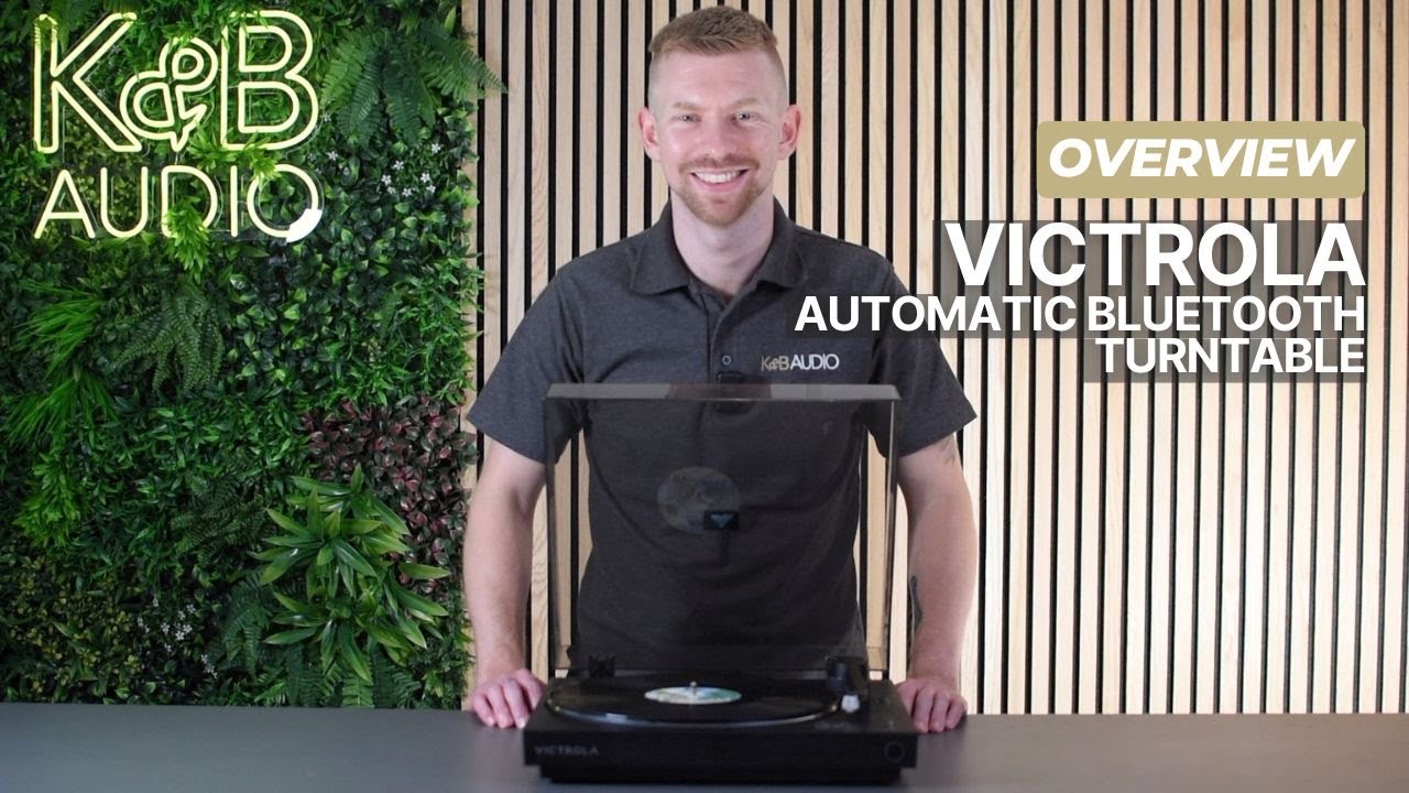 Victrola Automatic Bluetooth Turntable - Product Overview - YouTube