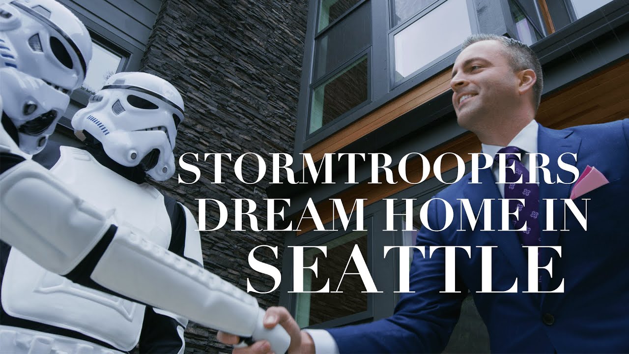 Stormtroopers Find Their Dream Home in Seattle - YouTube
